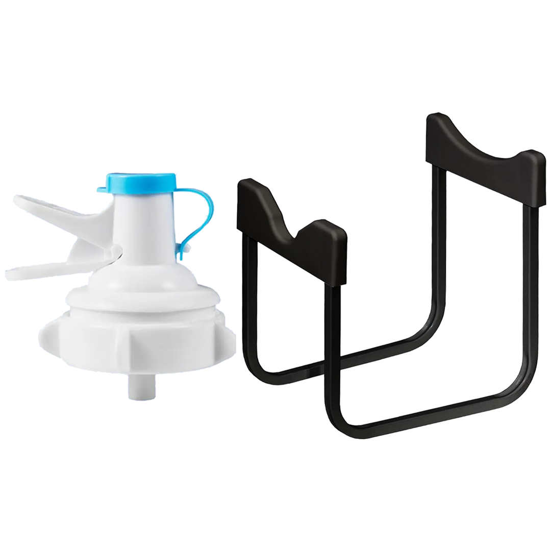AQUAZON™ Bottle Stand + Valve (Bundle) | aIkiss® Water Burnaby