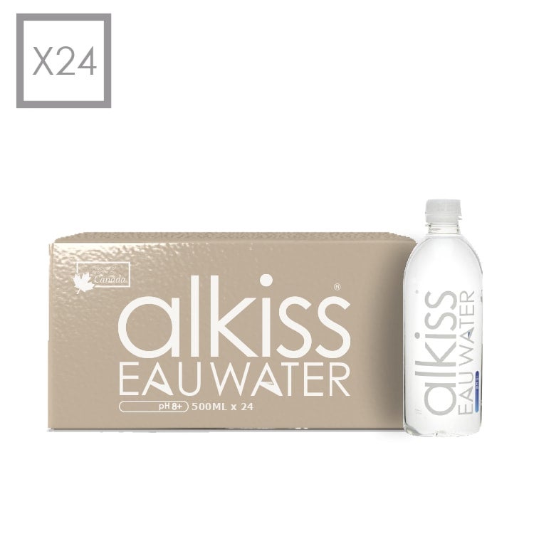 alkiss® Alkaline Bottled Water - 500 ml | aIkiss® Water Burnaby