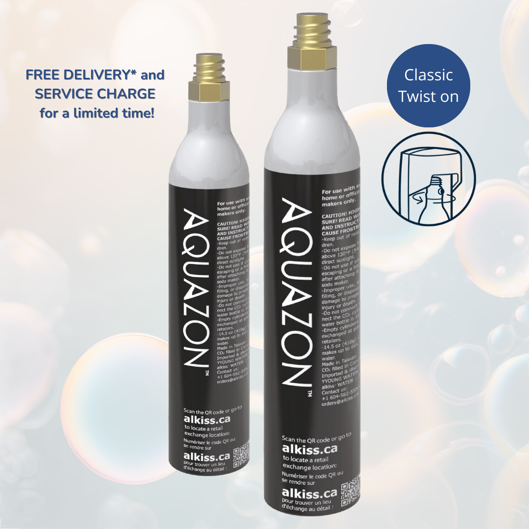 AQUAZON™ CO2 Canister Refill | aIkiss® Water Burnaby